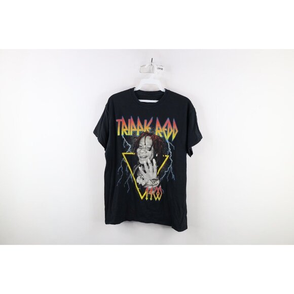 Vintage | Shirts | Streetwear Mens Medium Faded Trippie Redd 40 Rap Hip ...